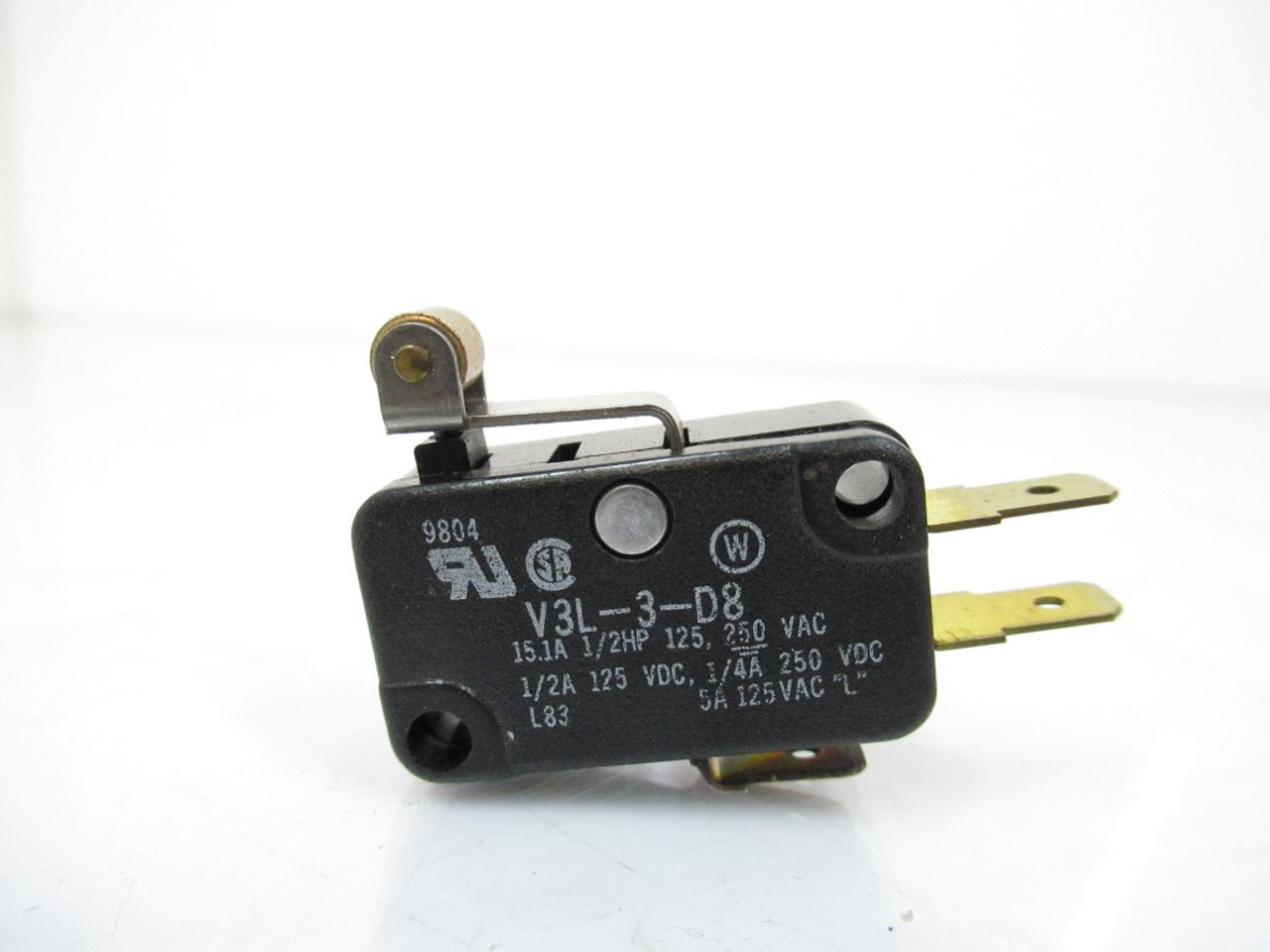 Honeywell Microswitch V3L-3-D8 Limit Switch - PCM SURPLUS WORLD